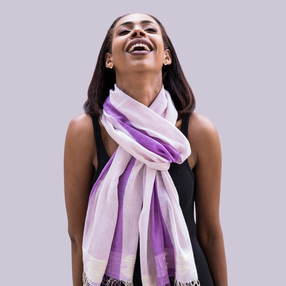 Sitota Handwoven Shawl - Genet Collection